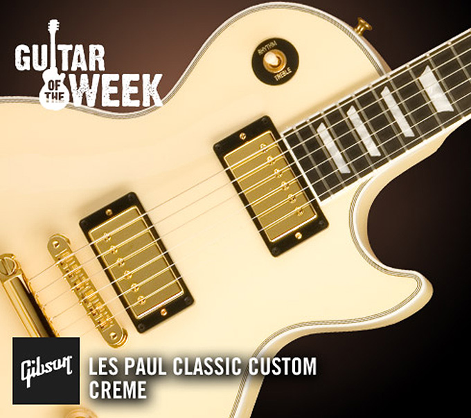 Gibson GOTW #39 – Les Paul Classic Custom Creme | Ade Phazy's Guitar Blog